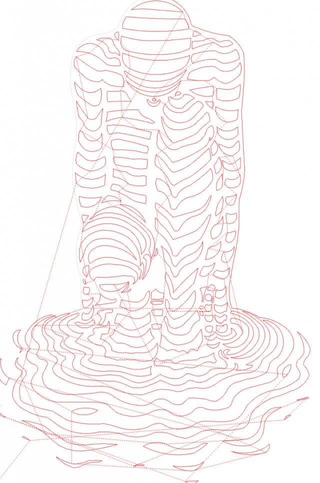 8 DXF File CNC g-code Industrial Laser Cut WOMEN LINES PANEL decorative ...