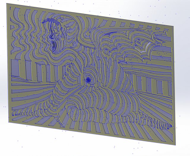 8 DXF File CNC g-code Industrial Laser Cut WOMEN LINES PANEL decorative ...