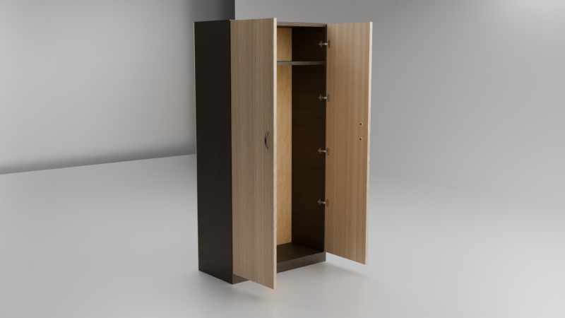 Wardrope 3D Model in Bedroom 3DExport