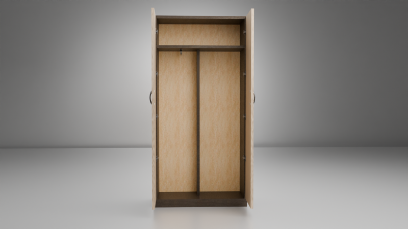 Wardrope 3D Model in Bedroom 3DExport