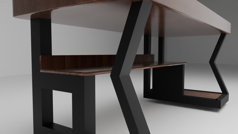 Computer desk 3D Model in Table 3DExport