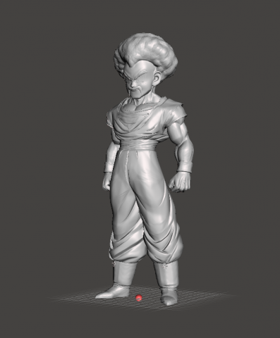 Gotn Fusin Goku y Mr Satn 3D Model in Cartoon 3DExport