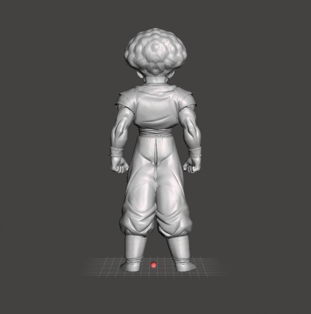 Gotn Fusin Goku y Mr Satn 3D Model in Cartoon 3DExport