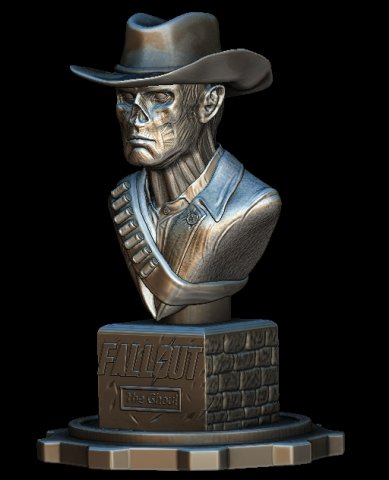 FIGURA DE THE GHOUL DE FALLOUT 3D Print Model in Monsters & Creatures ...