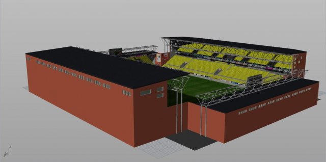 Boras Arena Stadium Elfsborg Modelo 3D in Estadio 3DExport