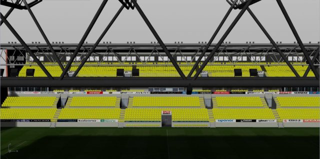 Boras Arena Stadium Elfsborg Modelo 3D in Estadio 3DExport