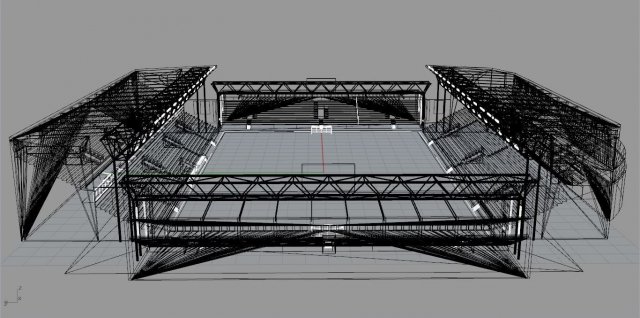 Boras Arena Stadium Elfsborg Modelo 3D in Estadio 3DExport