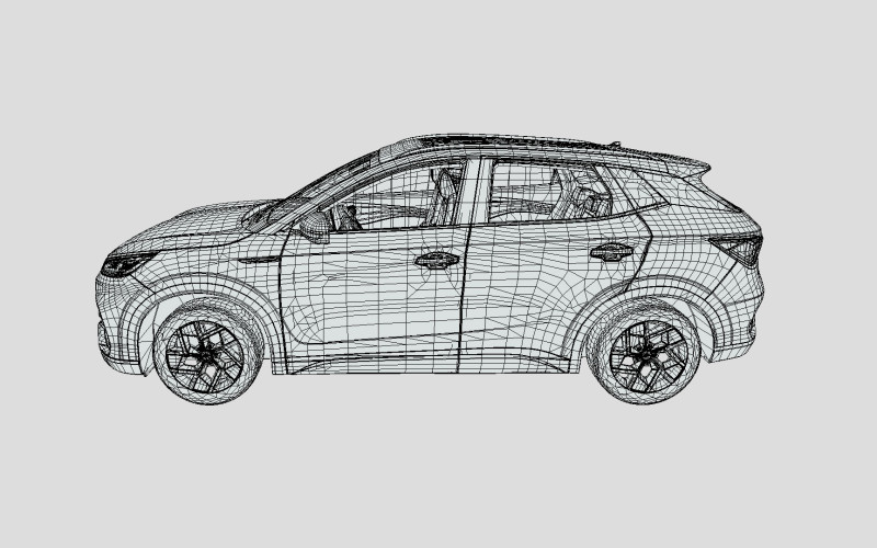 BYD Yuan Plus 2024 3D Model in SUV 3DExport