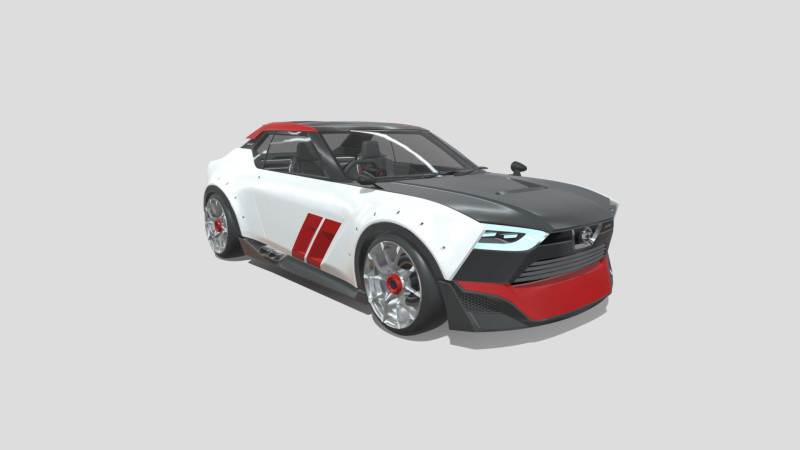 Nissan IDX Nismo 2024 3D Model in Concept 3DExport