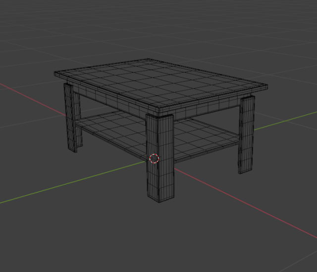 Coffee Table 3D Model in Table 3DExport