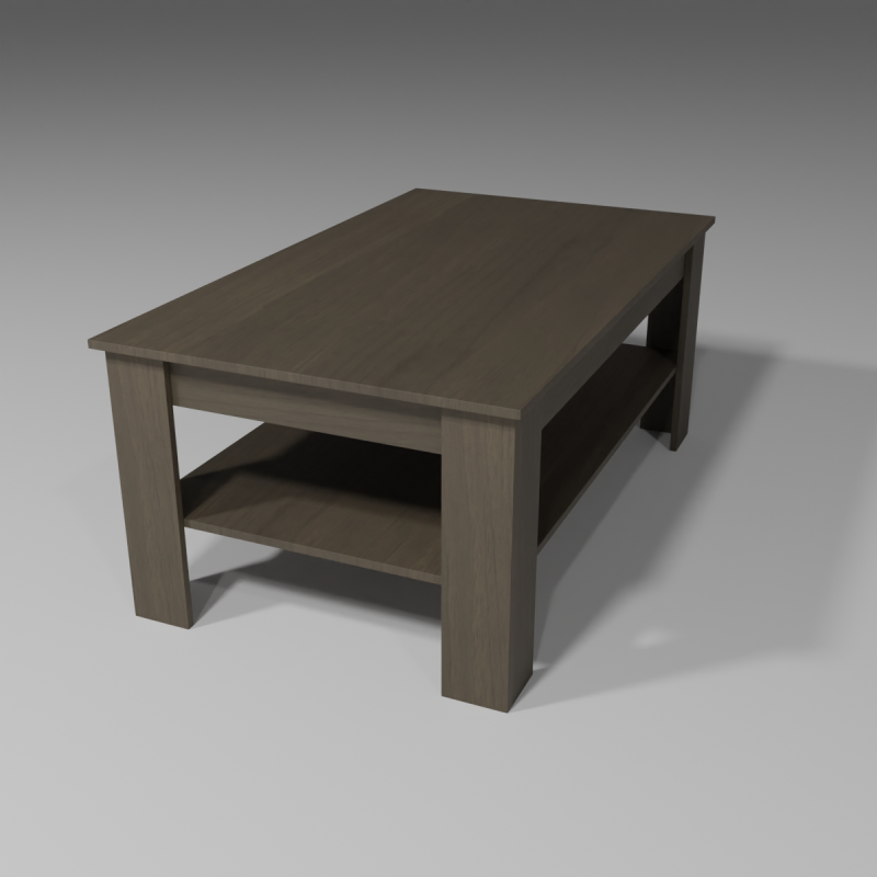 Coffee Table 3D Model in Table 3DExport
