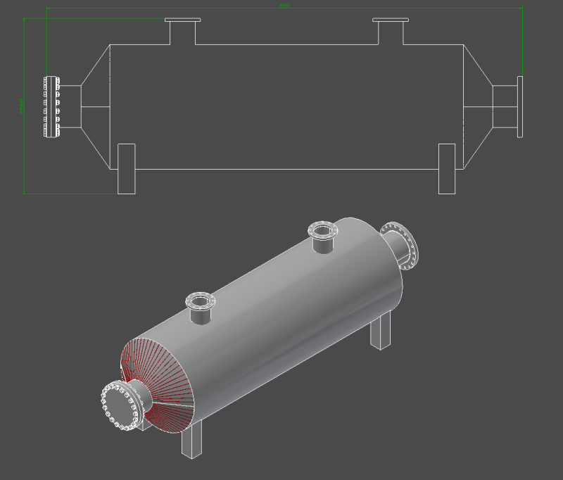 Autodesk Inventor Tank Model 3D in Serba-serbi 3DExport