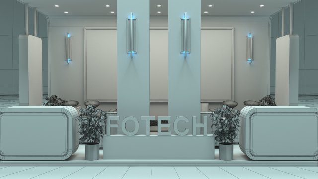 Exhibition Stall Model 3D Model in Exhibit 3DExport