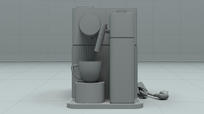 Espresso Coffee Machine 3D Model in Household Appliances 3DExport