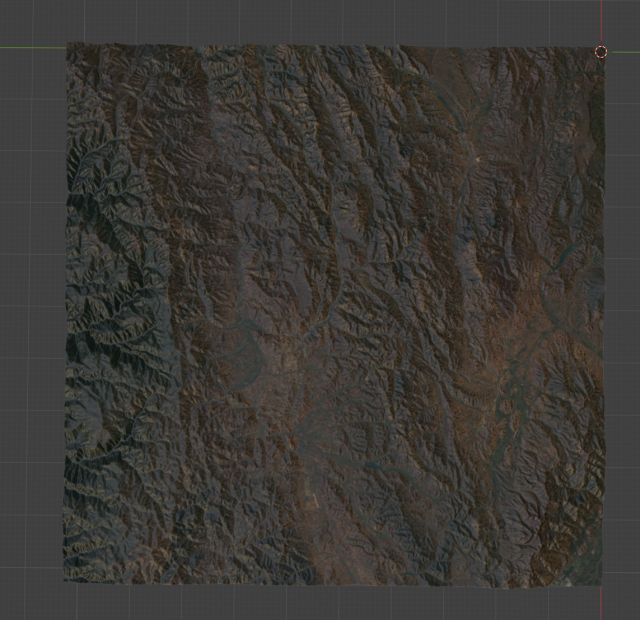 Realistic Terrain 33 3D Model in Landscapes 3DExport