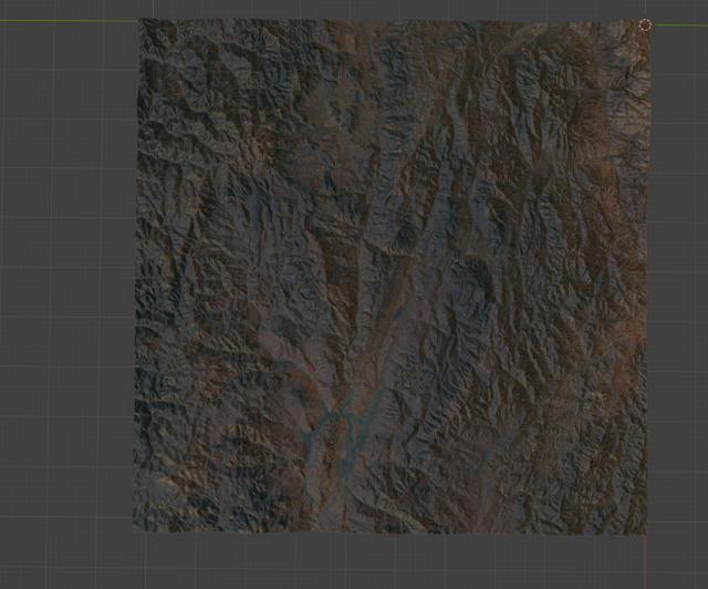 Realistic Terrain 36 3D Model in Landscapes 3DExport
