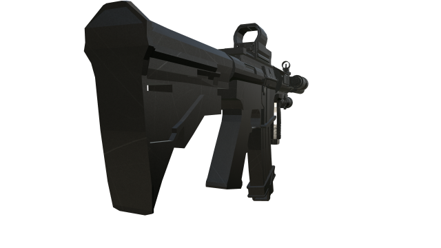 Low Poly Fully Equipped M4 3D Model in Artillery 3DExport