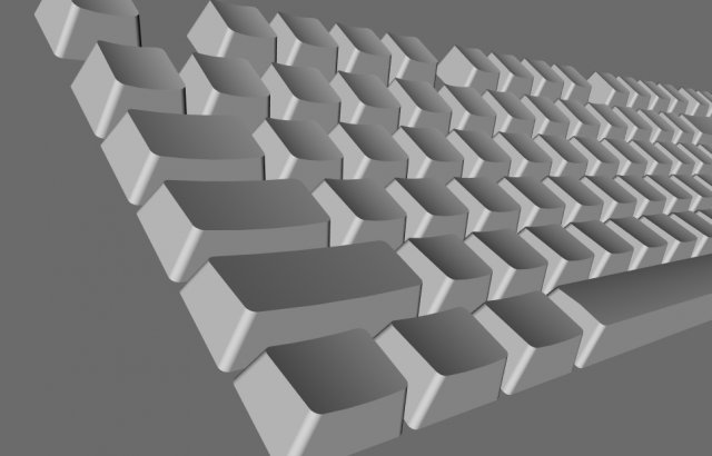 OEM keycaps modal 3D Print Model in Mechanical parts 3DExport