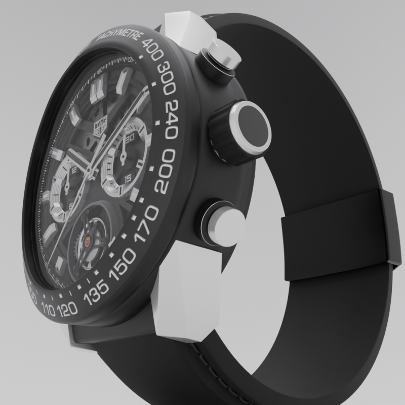 TAG Heuer Carrera Calibre Heuer 02T 3D Model in Other 3DExport