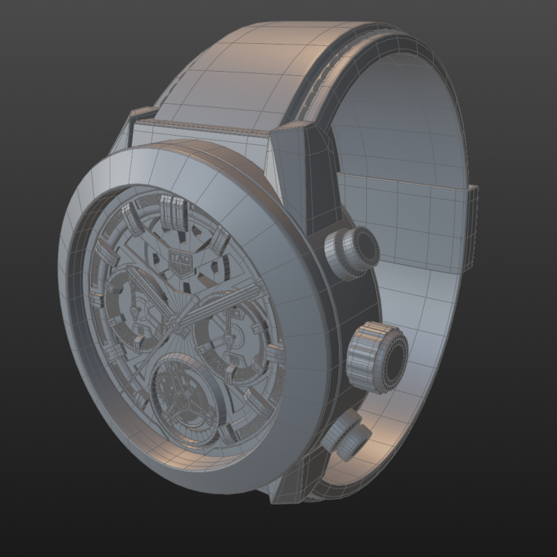 TAG Heuer Carrera Calibre Heuer 02T 3D Model in Other 3DExport