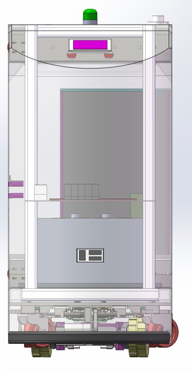 AGV 3D 3D Model in Cart 3DExport