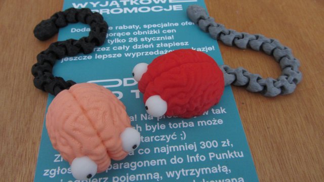 Brain worm 3D Model in Fantasy 3DExport