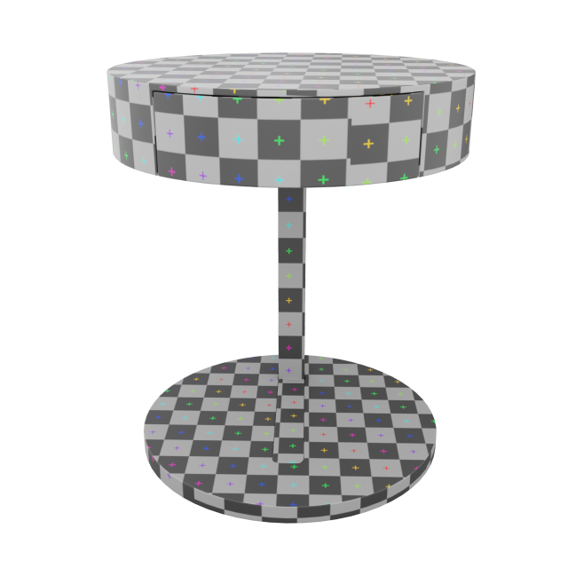 Bedside Table 3D Model in Other 3DExport