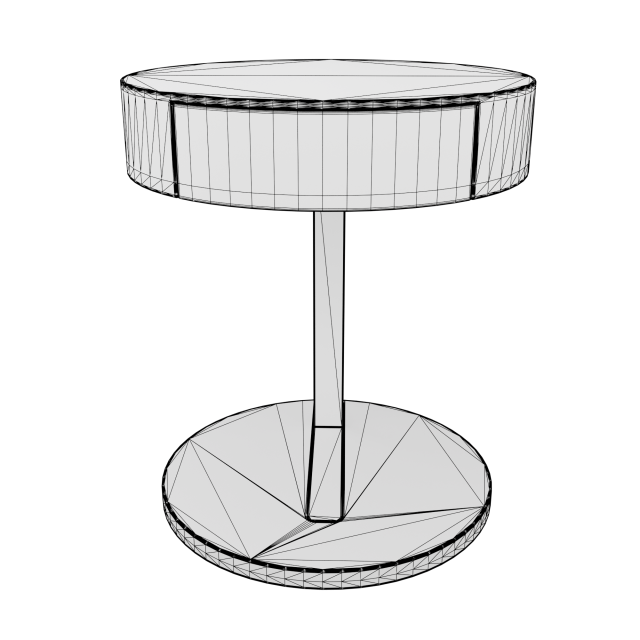 Bedside Table 3D Model in Other 3DExport