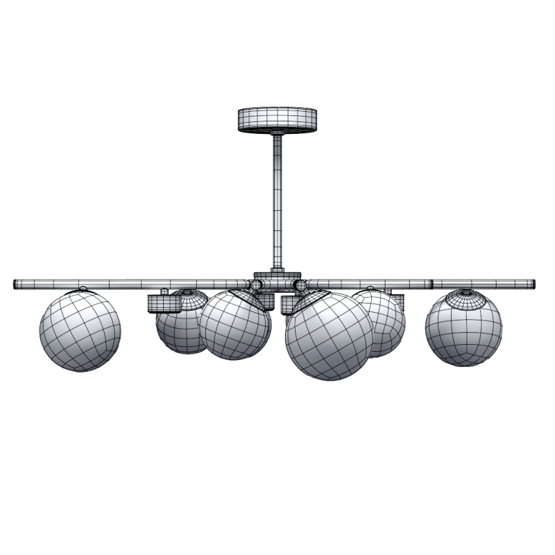 Celling lamp 3D Model in Ceiling Lights 3DExport