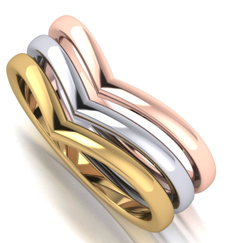 Printable jewelry Ring -check mark Free 3D Print Model in Rings 3DExport