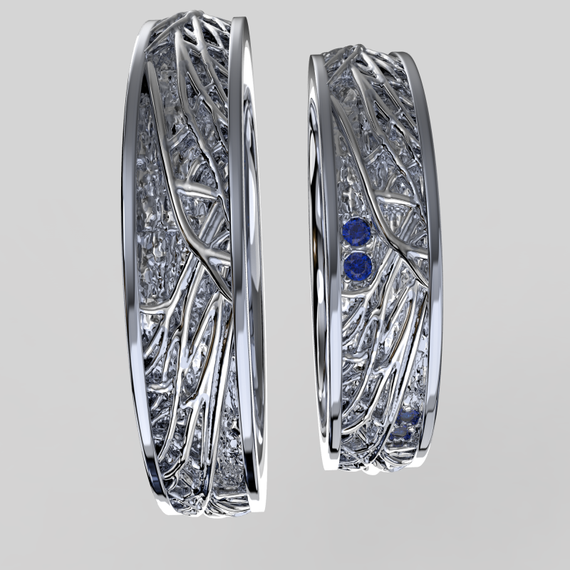 Jewelry wedding ring tree branch Printable STL 5-12 US sizes 3D Print ...