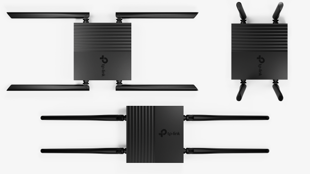 Smart Router TP-LINK Archer A64 WiFi Ethernet 3D Model in Other 3DExport