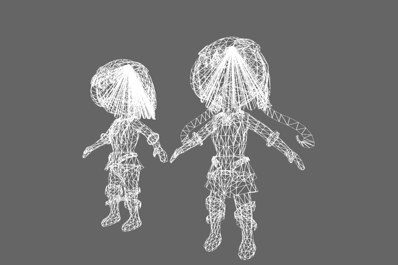 Low Poly Hero Girl - Fantasy Characters Pack 3D Model in Woman 3DExport