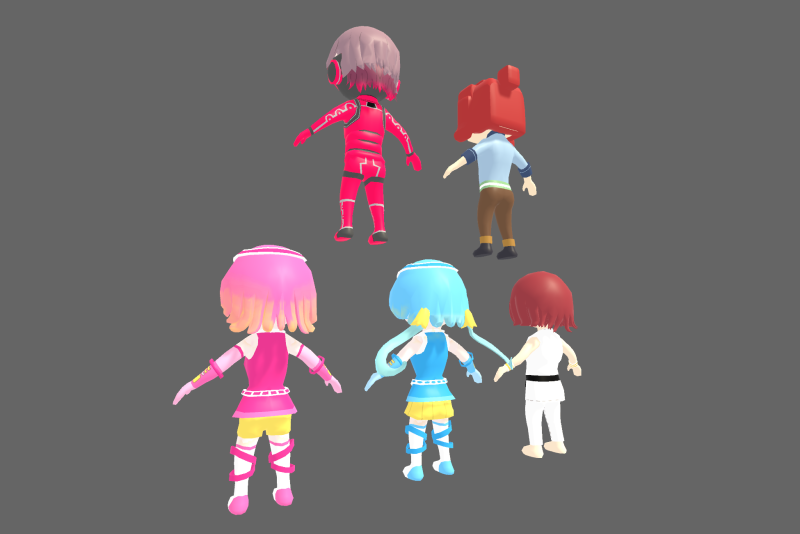 Low Poly 20 Casual Humanoids - Fantasy Characters Pack 3D Model in ...