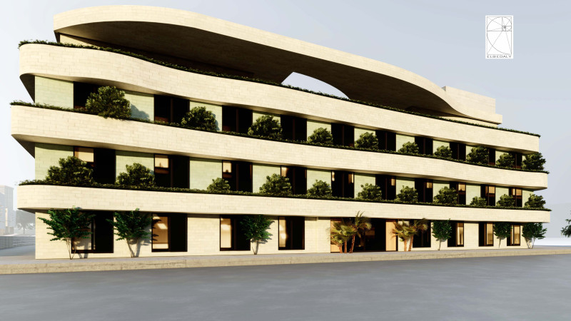 Residential building 3D Model in Buildings 3DExport