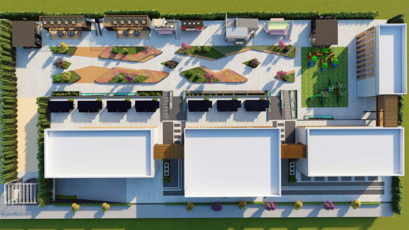 Commercial complex 3D Model in Buildings 3DExport