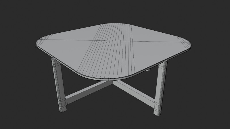 Quarry Tables Collection 3D Model in Table 3DExport