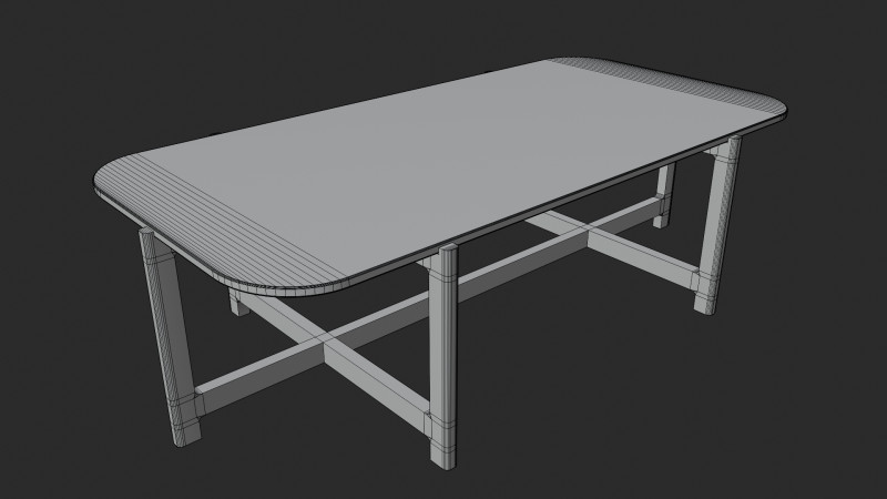 Quarry Tables Collection 3D Model in Table 3DExport