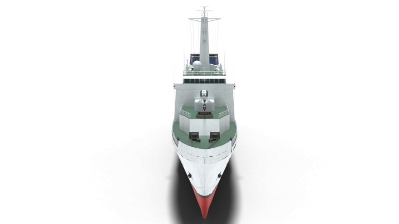 Coast guard ship Lee Cheong ho 3D Model in Battleship 3DExport