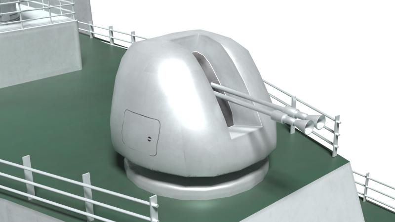 Coast Guard Ship Sambong 3D Model in Battleship 3DExport