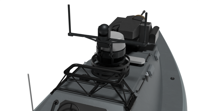 USV Unmanned Surface Vehicle Haegeom-5 3D Model in Boats 3DExport