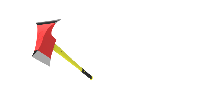 PULASKI AX 3D Model in Parts 3DExport