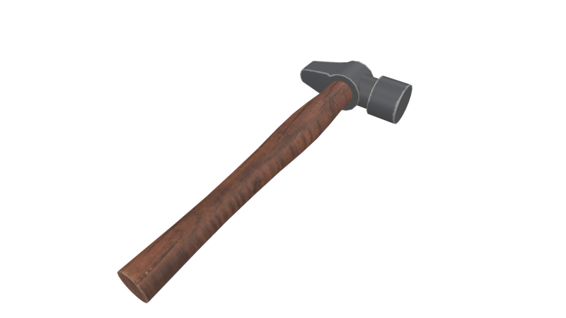 Hammer 3D Model in Accessories 3DExport