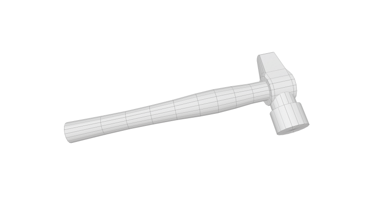 Hammer 3D Model in Accessories 3DExport