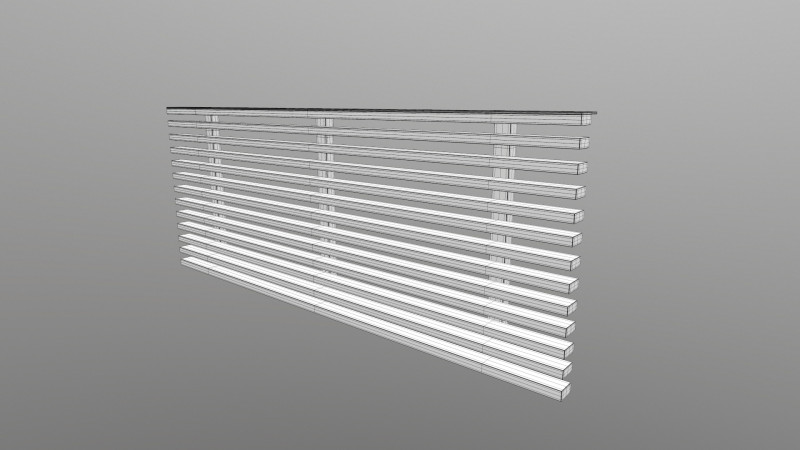 Window wooden Net 3D Model in Other 3DExport