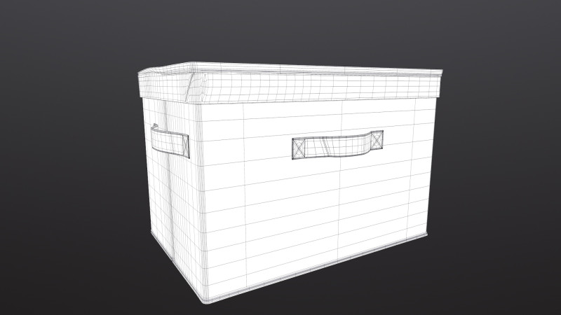 Storage Box with Lid 3D Model in Other 3DExport