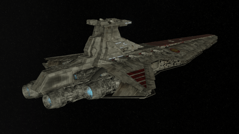 VENATOR STAR WARS Free 3D Model in Fantasy Spacecraft 3DExport