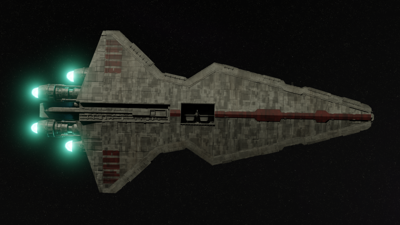 VENATOR STAR WARS Free 3D Model in Fantasy Spacecraft 3DExport