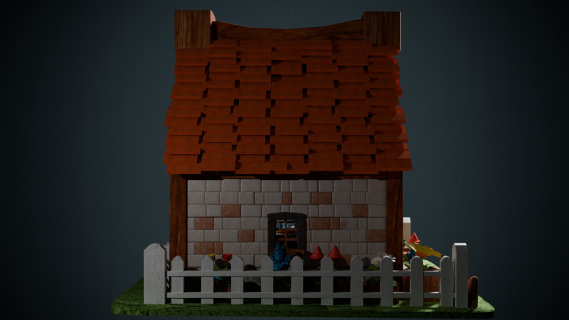 Medieval Cottage 3D Model in Buildings 3DExport