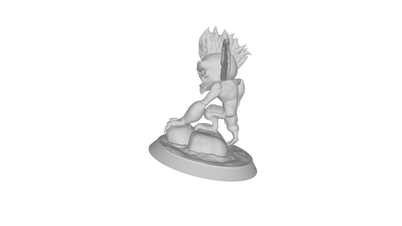 Gremlin Chibi Figures 3D Print Model in Man 3DExport